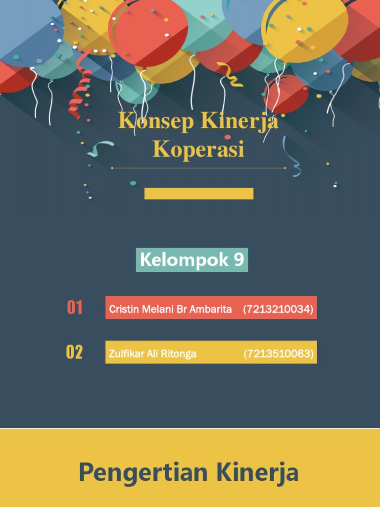 Kinerja Koperasi: Pengukuran dan Indikator | PDF