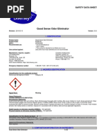 PIS - J512 No Rinse Sanitiser | PDF | Disinfectant | Water