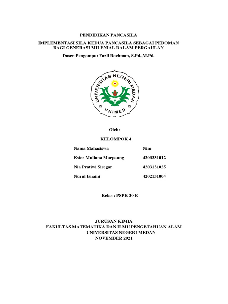 Mini Riset - Pendidikan Pancasila - Kelompok 4 - PSPK 20 e | PDF