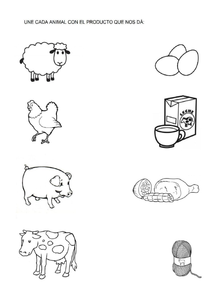 Actividades de Animales de Granja | PDF