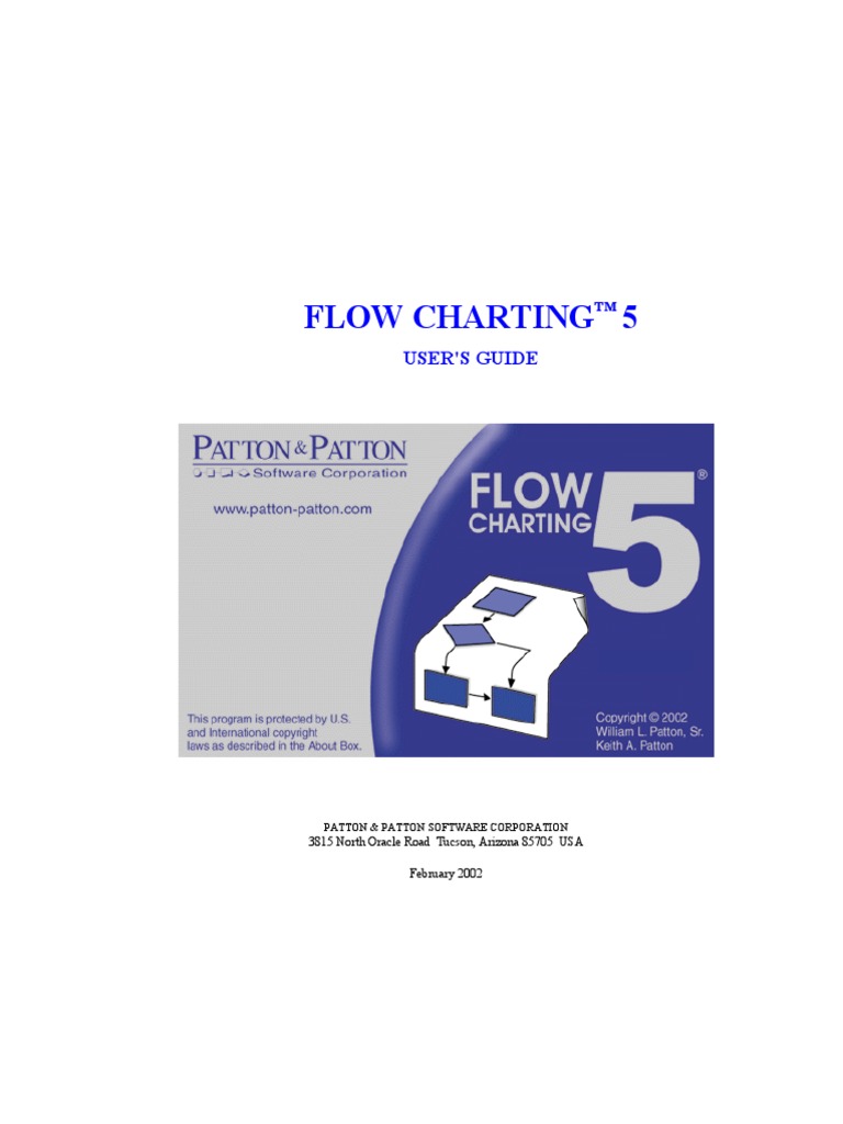 Flow Charting 5: User'S Guide | PDF | Microsoft Windows | Installation (Computer Programs)