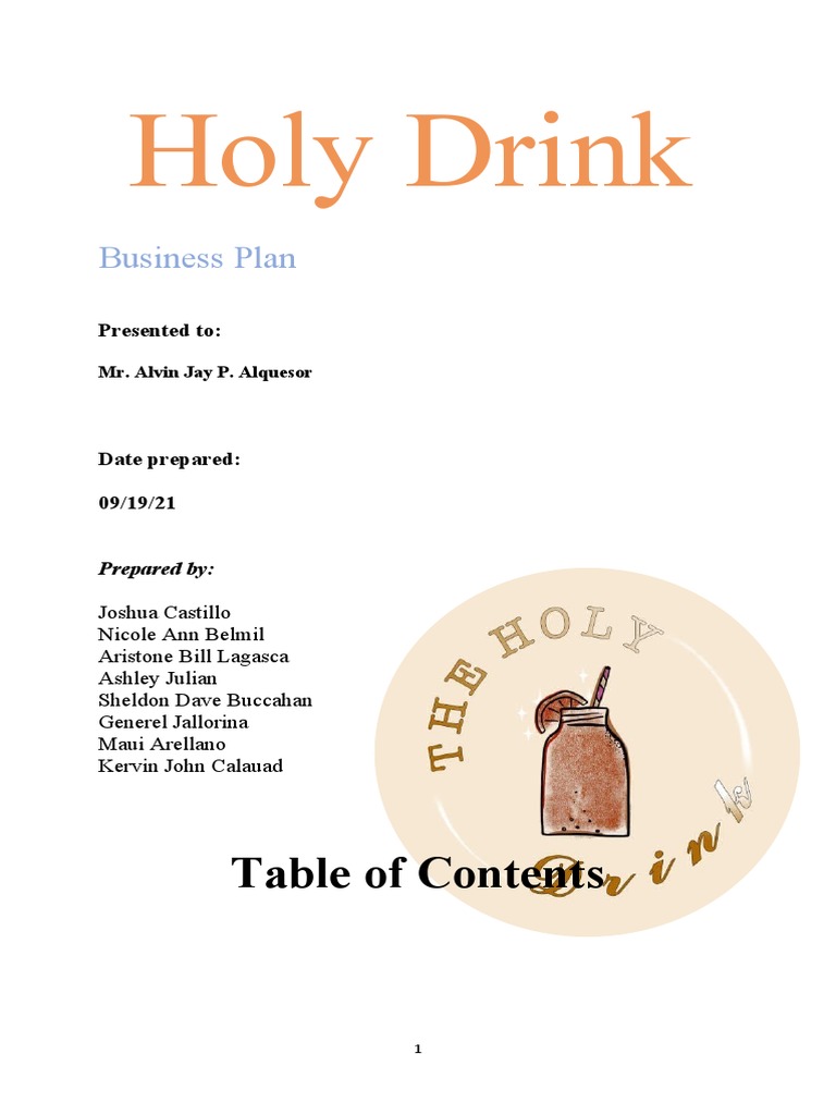 Holy Drink | PDF | Drink | Juice