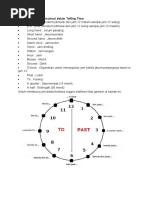 Soal Latihan Telling The Time | PDF | Karier & Perkembangan | Seni ...