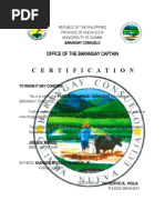 Badac Certification of Drug Watchlist Personalities | PDF