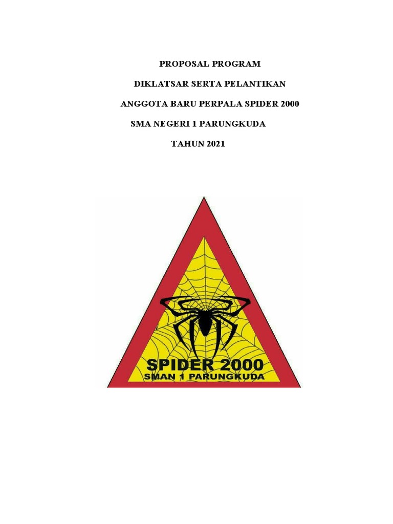 Proposal Diklat SPDR Revisi-1 | PDF