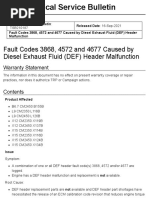 Cummins: Fault Code: 285 PID: S231 SPN: 639 FMI: 9 | PDF | Electrical Connector | Electrical ...