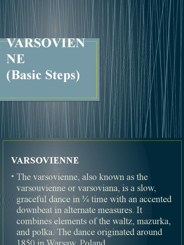 VARSOVIENNE | PDF
