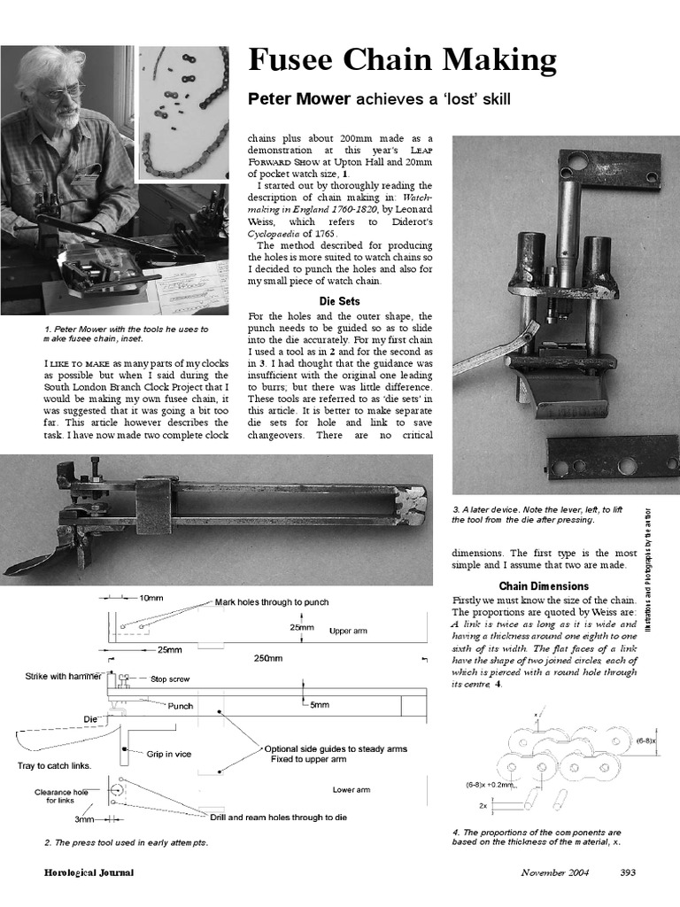 Making Minature Chain | PDF | Rivet | Screw