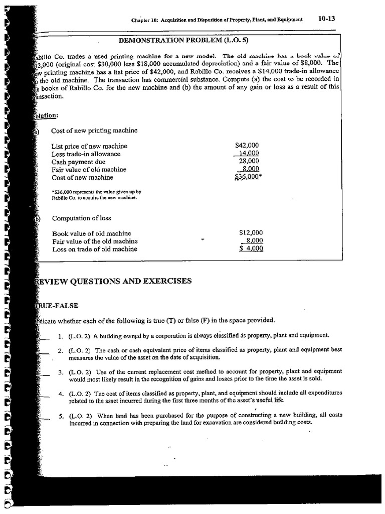 Modul Study Guide Intermediate Ch 10 11 Pdf