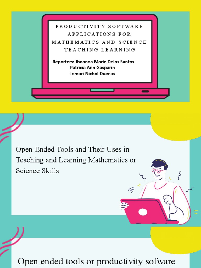 Productivity Software for Math & Science Teaching | PDF | Learning ...