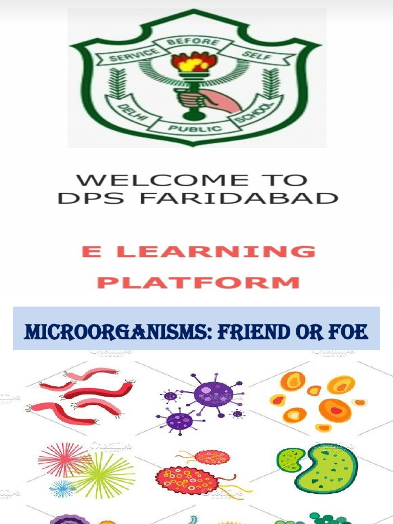 Microorganisms Friend or Foe Part-5 | PDF | Cyanobacteria | Cell (Biology)