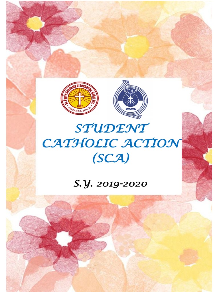 Student Catholic Action (SCA) | PDF | Catholic Church