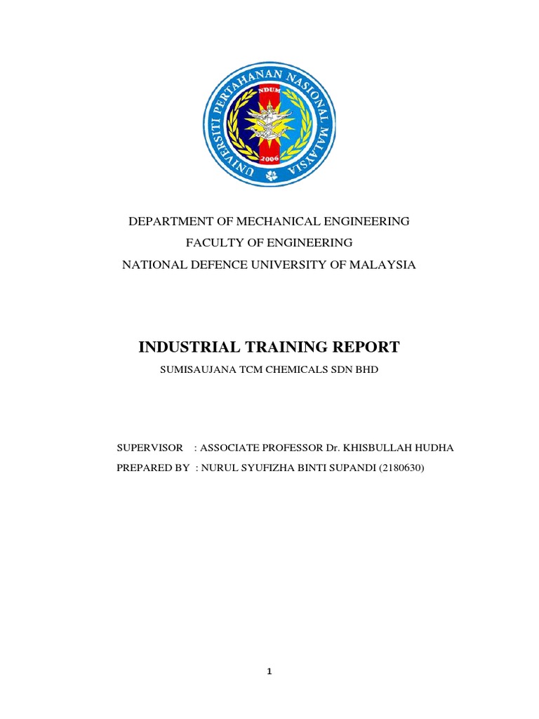 Industrial Training Report | PDF | Waste | Incineration