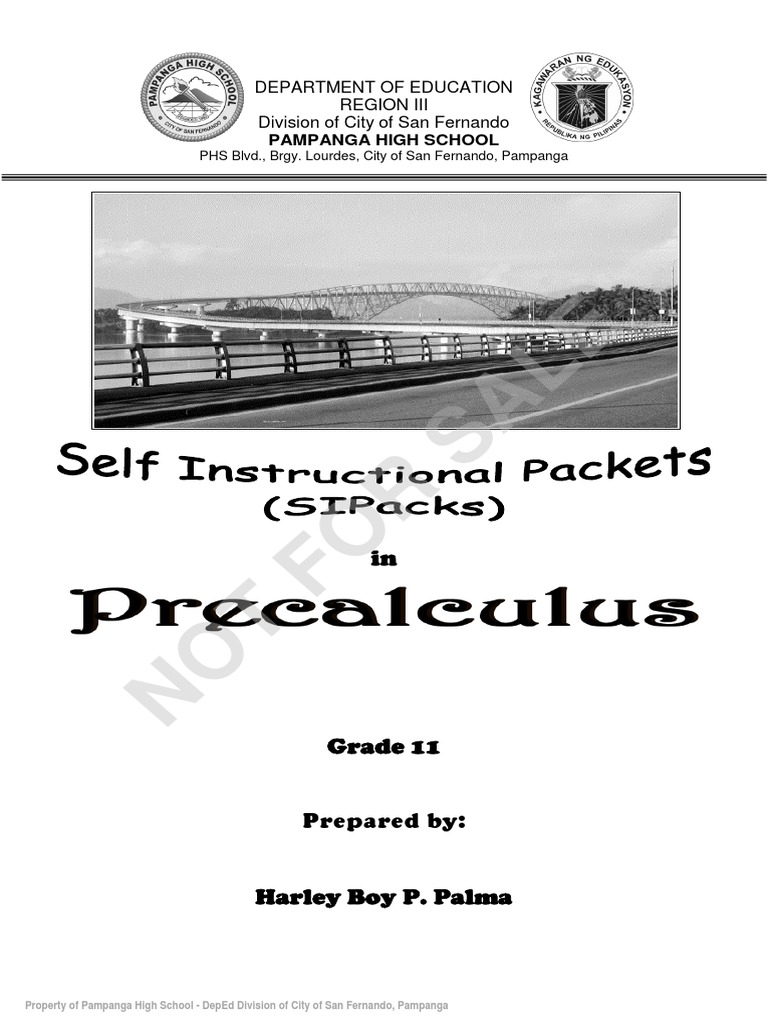 Grade 11 STEM PreCalculus 11F Week 1 | PDF | Circle | Ellipse