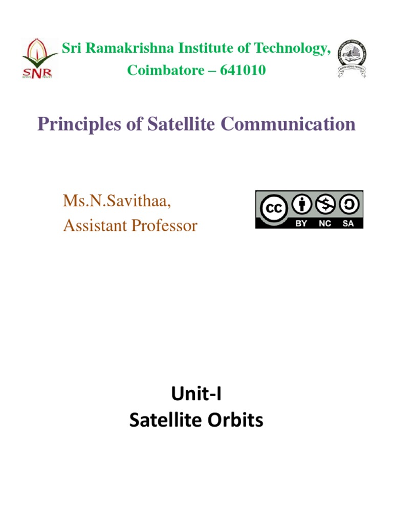 Principles of Satellite Communication | PDF | Communications Satellite ...