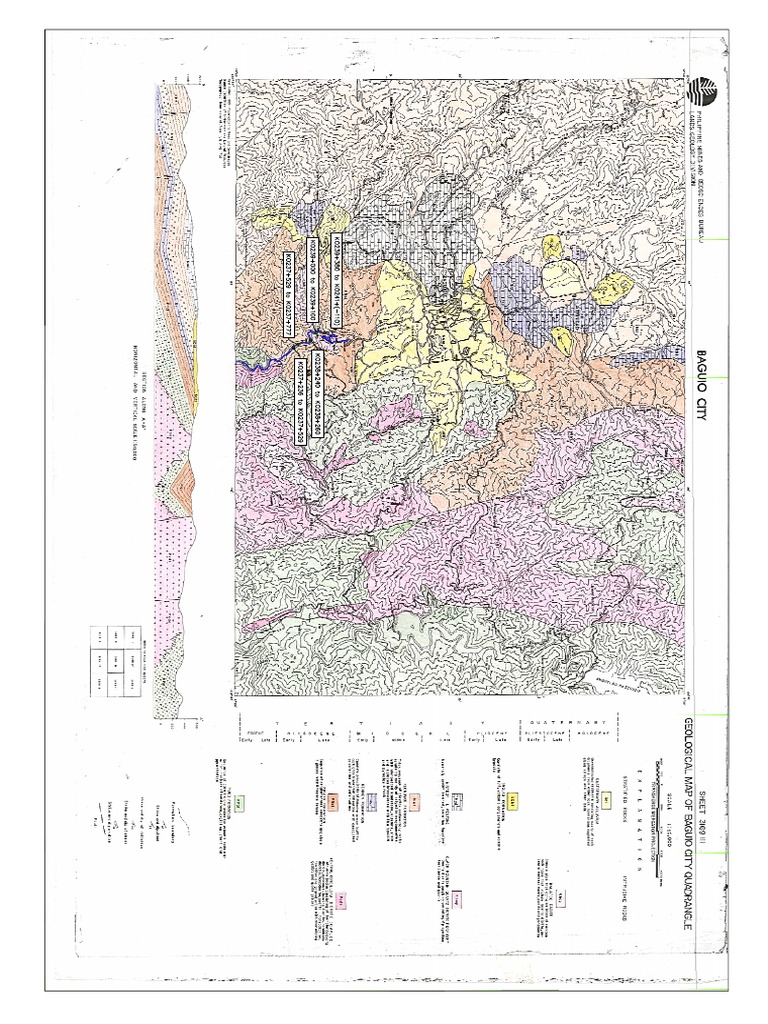 Kennon Road - Geologic Map 01 | PDF