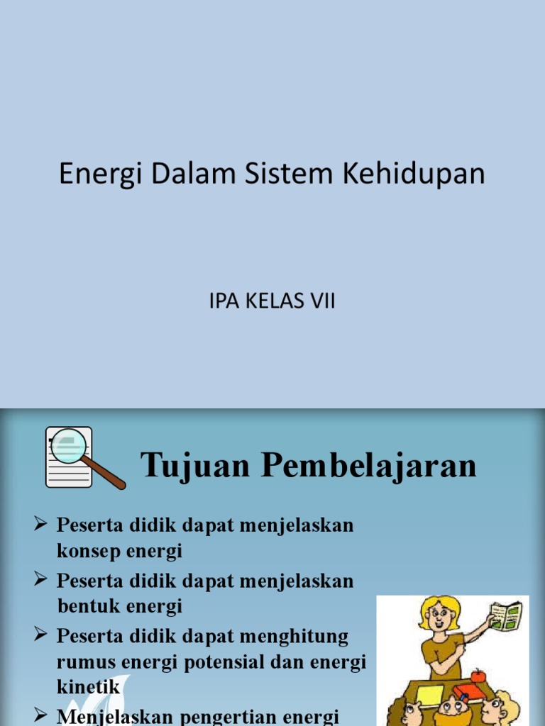 Energi Dalam Kehidupan | PDF