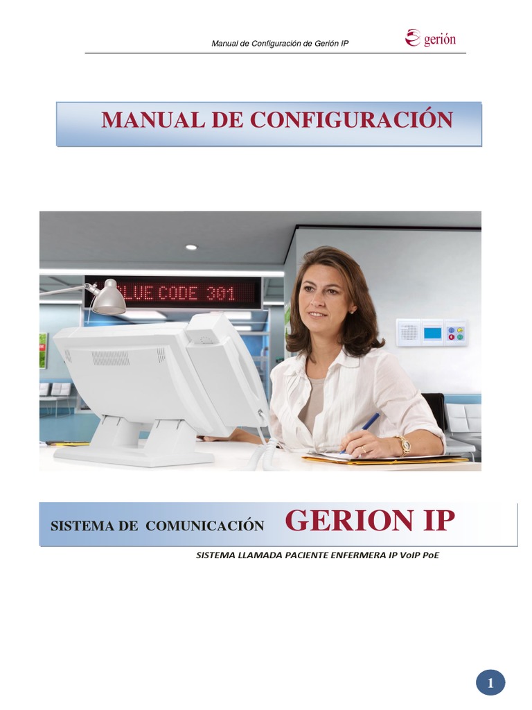Manual Configuración Gerion IP Central VoIp SOF Com | PDF | Dirección IP | protocolo de ...