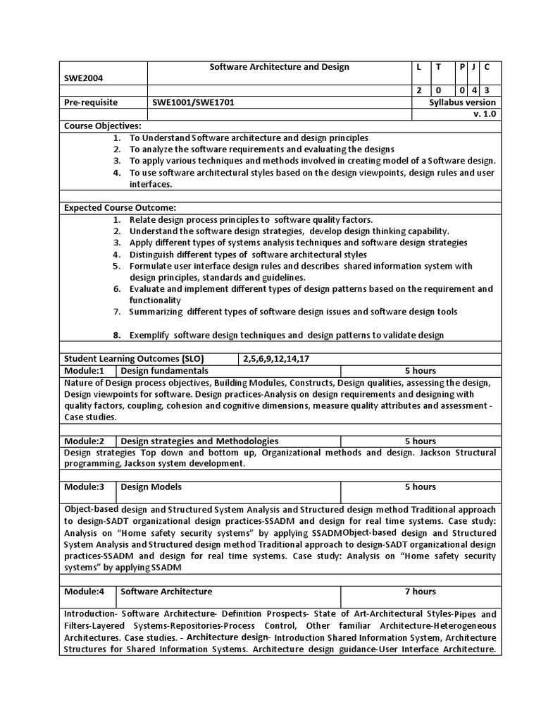 Swe2004 Software-Architecture-And-Design Eth 1.0 47 Swe2004 | PDF ...