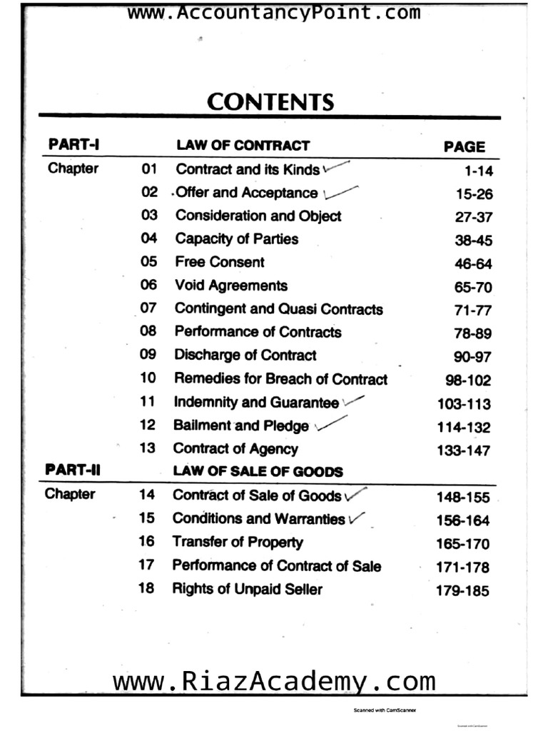 Business Law by Khalid Mehmood Cheema | PDF