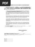 Bid Securing Declaration Sample Form | PDF | Affidavit | Notary Public