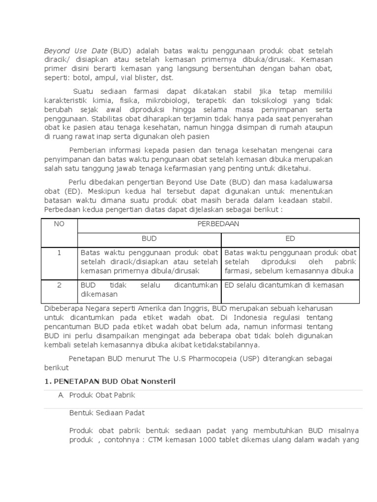 Beyond Use Date | PDF