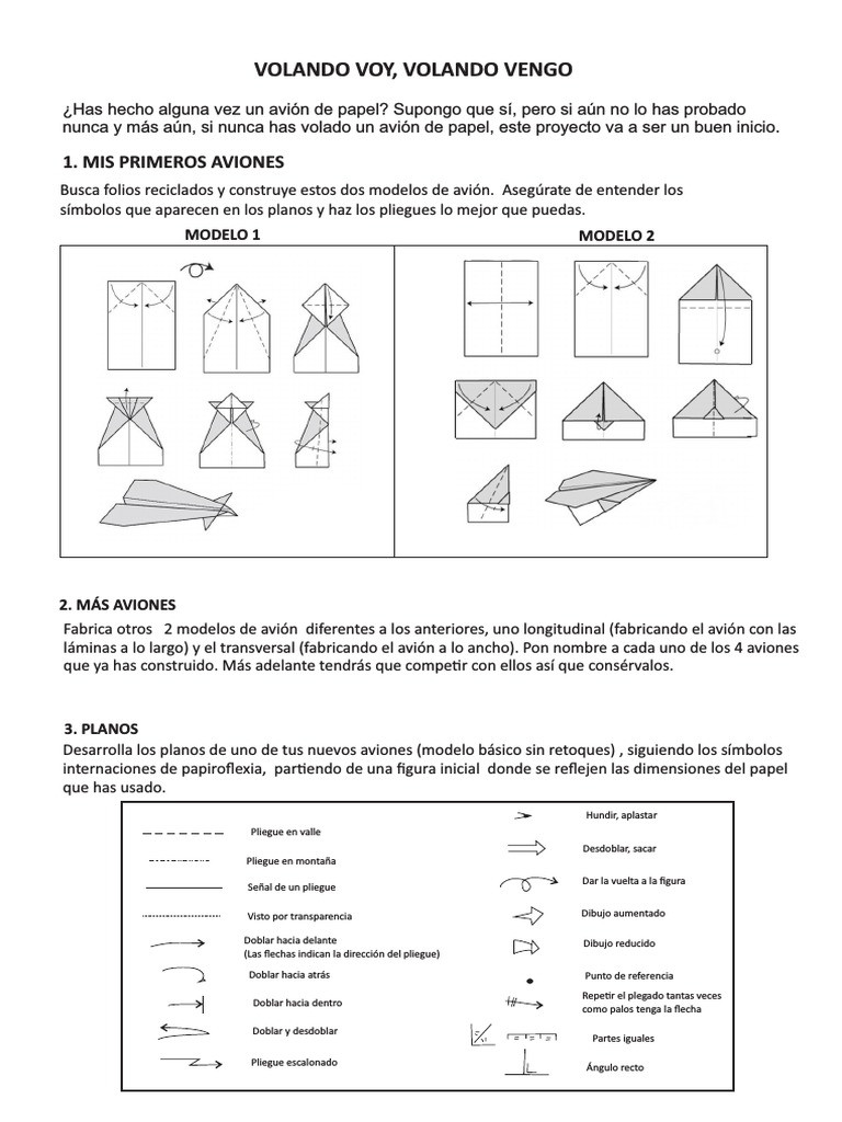 Ficha Alumno Volando Voy | PDF | Avión | Aeronave