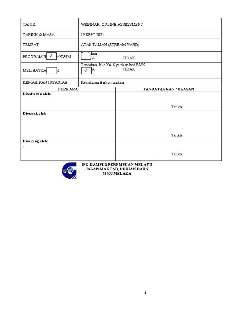 Edit Kertas Kerja | PDF