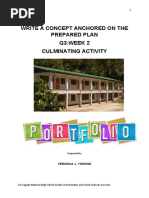 G12 Culminating Activity Module 1 and 2 | PDF | Rubric (Academic ...