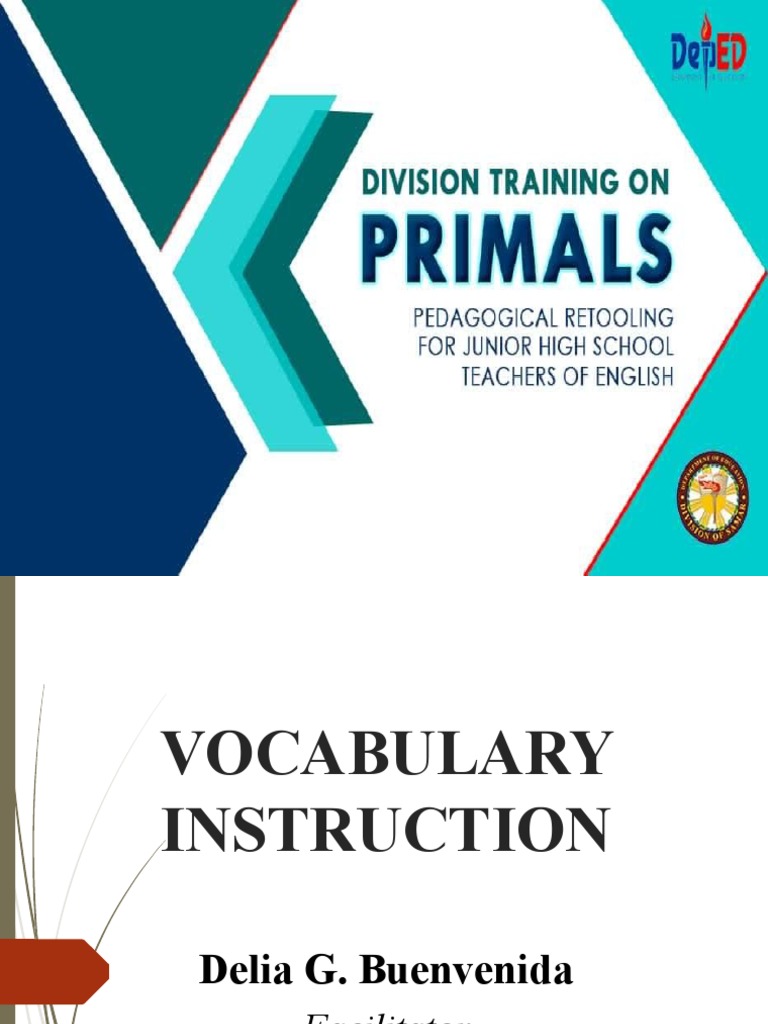 Powerpoint in Vocabulary-Strategies-in-High-School | PDF | Vocabulary ...