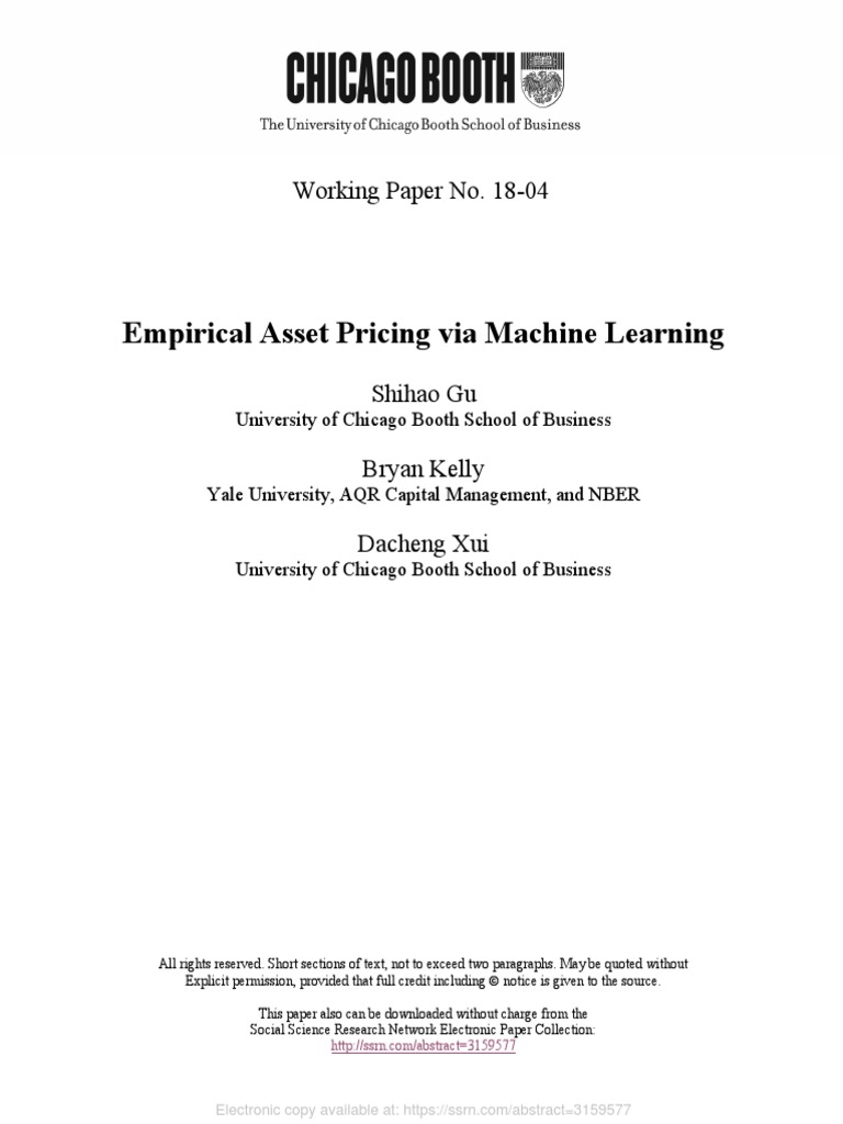 08 2020 RFS Empirical Asset Pricing Via Machine Learning | Download ... 08 2020 RFS Empirical Asset Pricing Via Machine Learning | Download ...