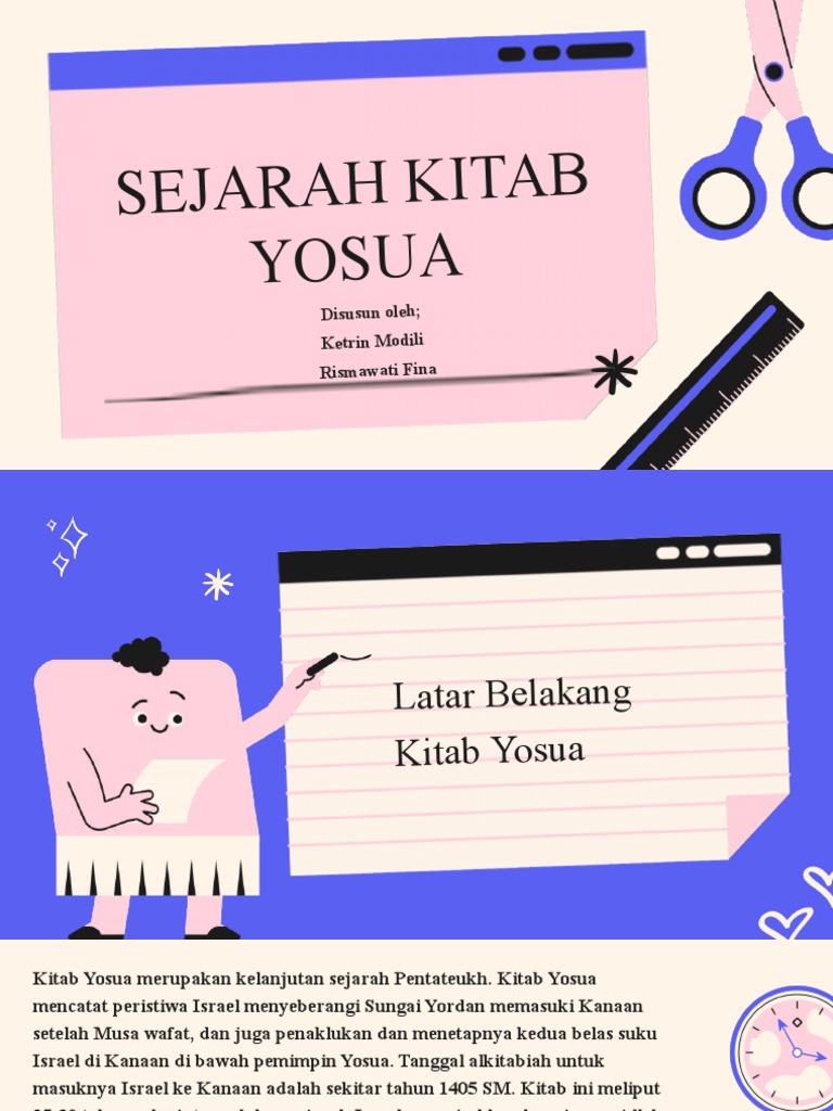 Latar Belakang Kitab Yosua | PDF