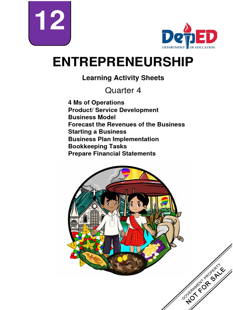Entrepreneurship 12 q4 | PDF | Sales | Market Segmentation