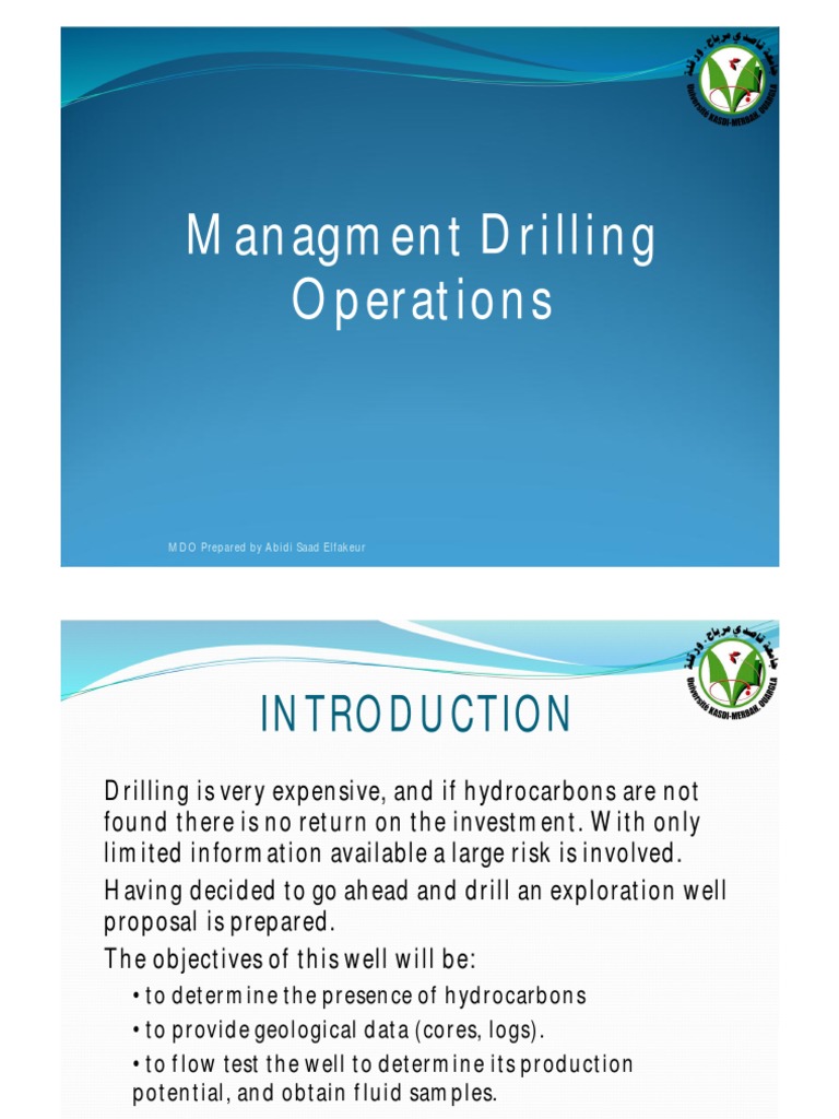 Comprehensive Guide to Drilling Operations | PDF | Drilling Rig ...