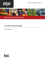 DIN EN 13480-1 - 2013-11 Metallische Industrielle Rohrleitungen - Teil 1 - Allgemeines ...