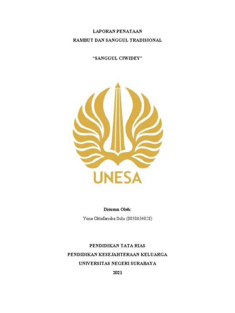 Panduan Sanggul Ciwidey Tradisional | PDF | Griya & Taman | Pengembangan Diri