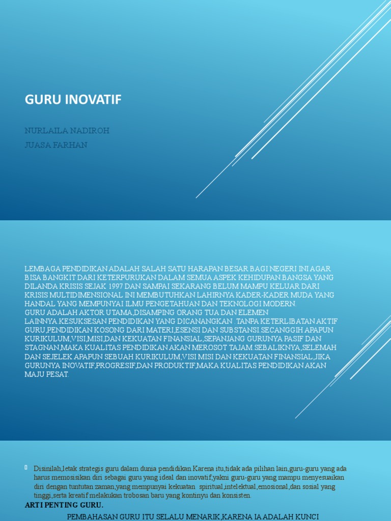 Guru Inovatif | PDF