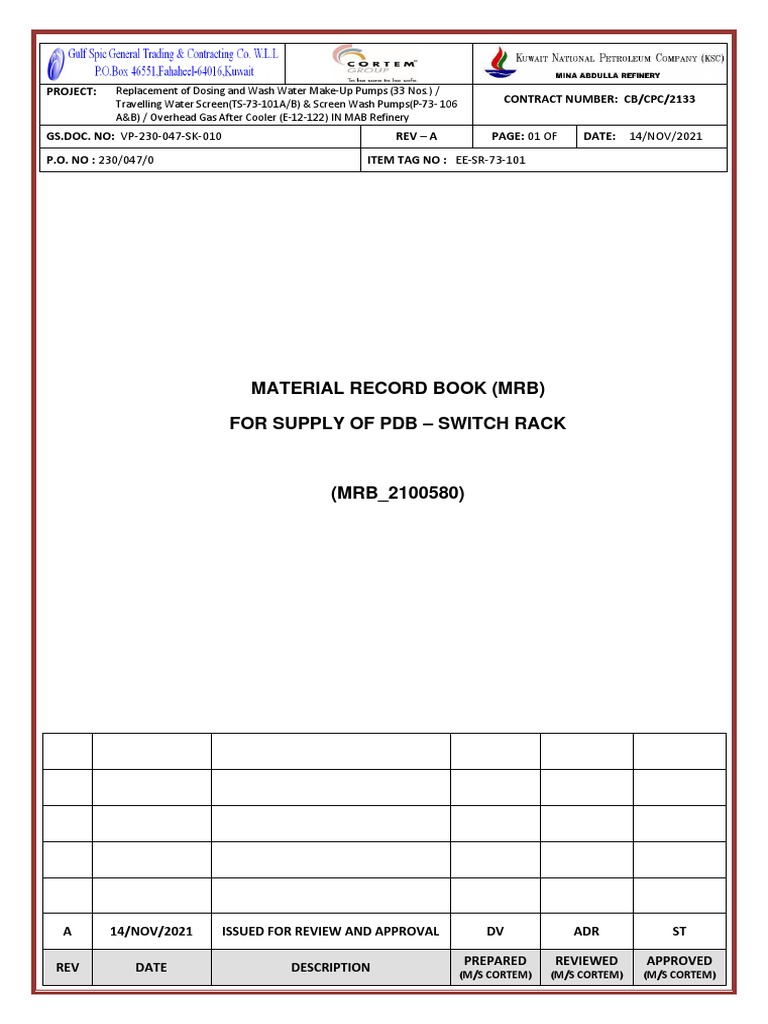 MRB 2100580 A | PDF | Electrical Wiring | Prices