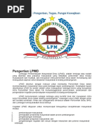 Pengertian LPM | PDF
