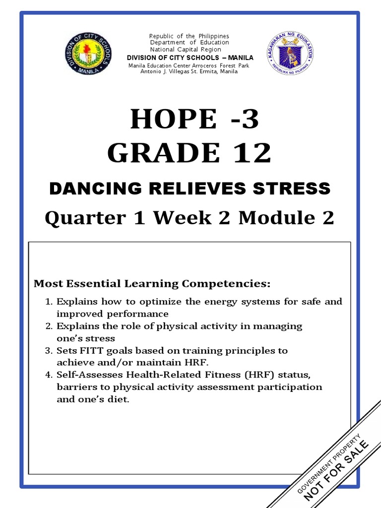 Hope - 3 Grade 12: Quarter 1 Week 2 Module 2 | Download Free PDF ...