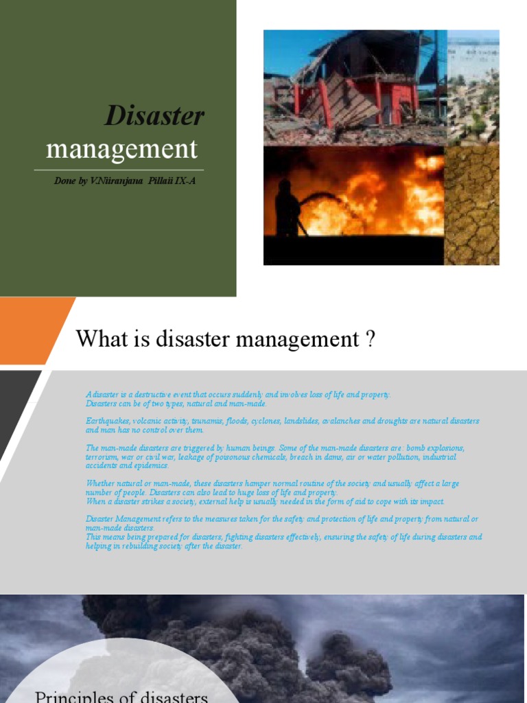 Disaster Management | PDF | Earthquakes | Emergency Management