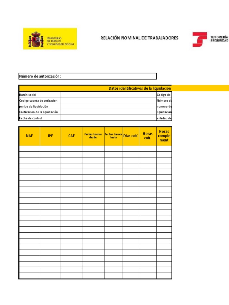 RNT y RLC TC1 TC2 Nuevos | PDF | Pagos | Liquidación (Finanzas)