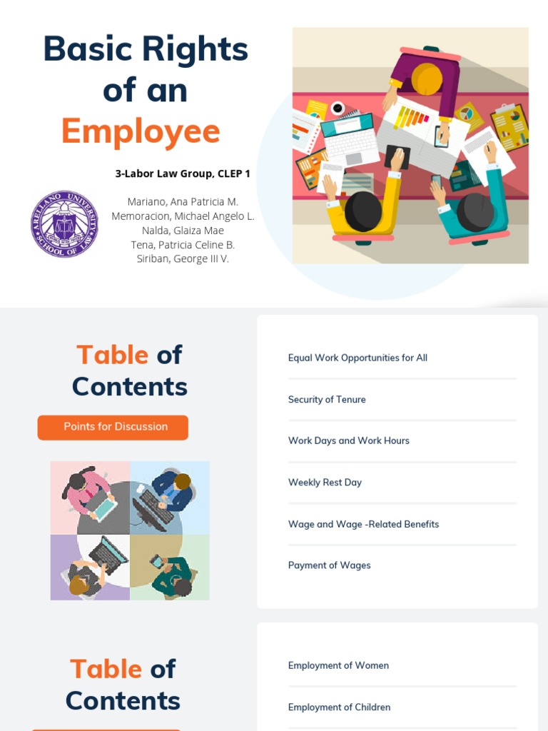 Basic Rights of An Employee | PDF | Employment | Collective Bargaining