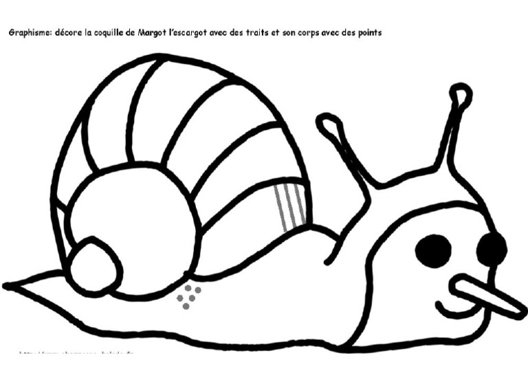 PS-Graphisme Décoratif-Margot L'escargot | PDF