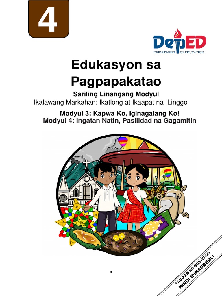 EsP 4-Modules-3 - 4-Q2W3-4 (18 Pages) | PDF