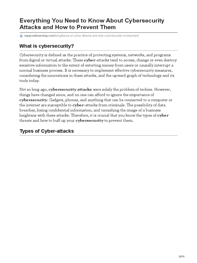 Cyber Security Concepts | PDF | Computer Security | Security