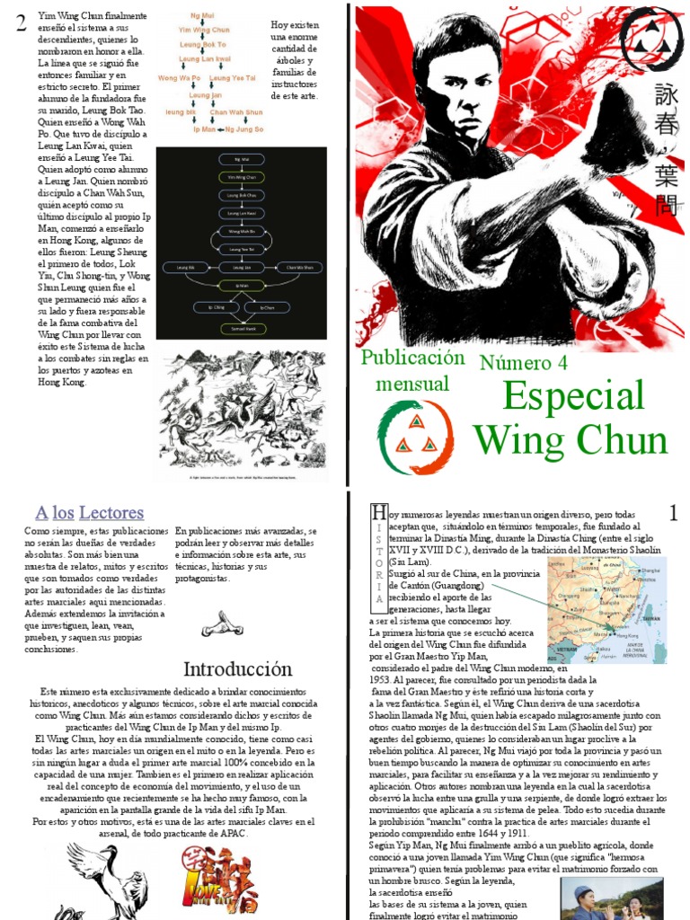 Fdocuments - Ec Algo Sobre El Wing Chun | PDF | Wing Chun
