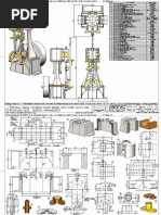 Single Cylinder Horizontal Steam Engine With Slide Valve General ...