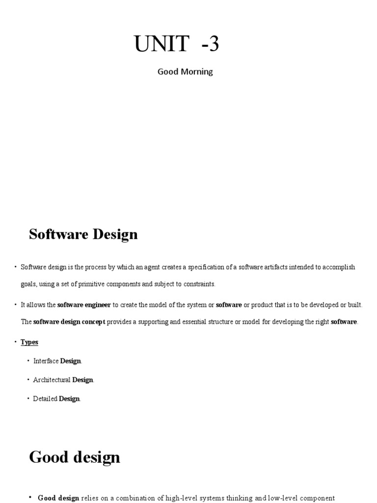 Software Design Pdf Object Oriented Programming Class Computer Programming