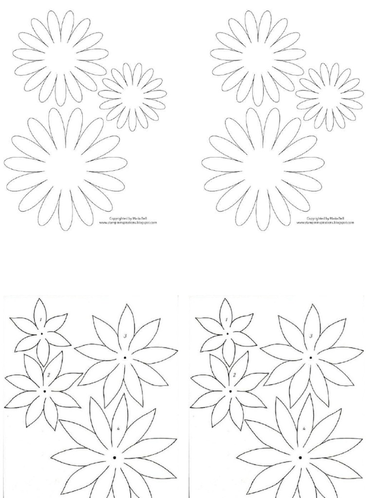 Crizanteme de Decupat | PDF